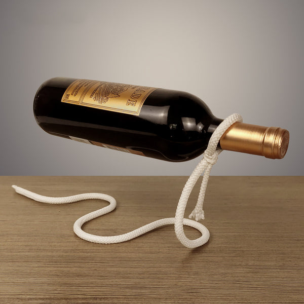 Suspended Rope Wine Bottle – Erickson Life